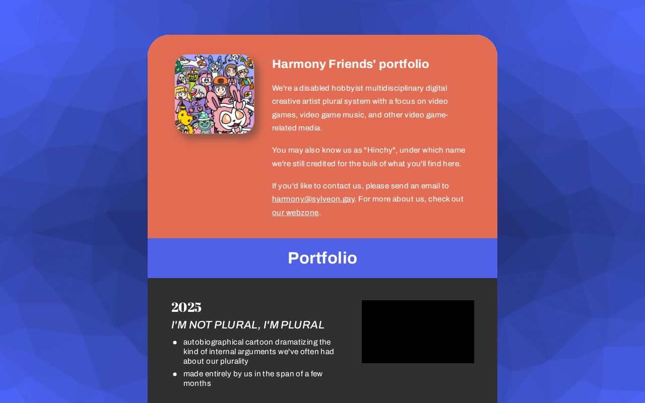 Harmony Friends' portfolio